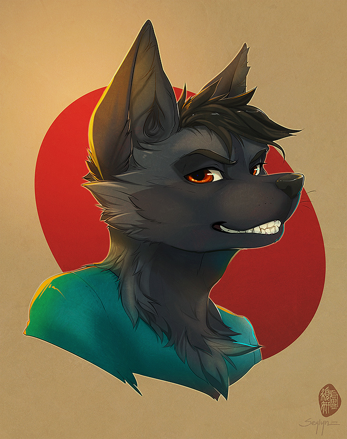 The Big ImageBoard (TBIB) - 2014 black body black fur black nose brown ...