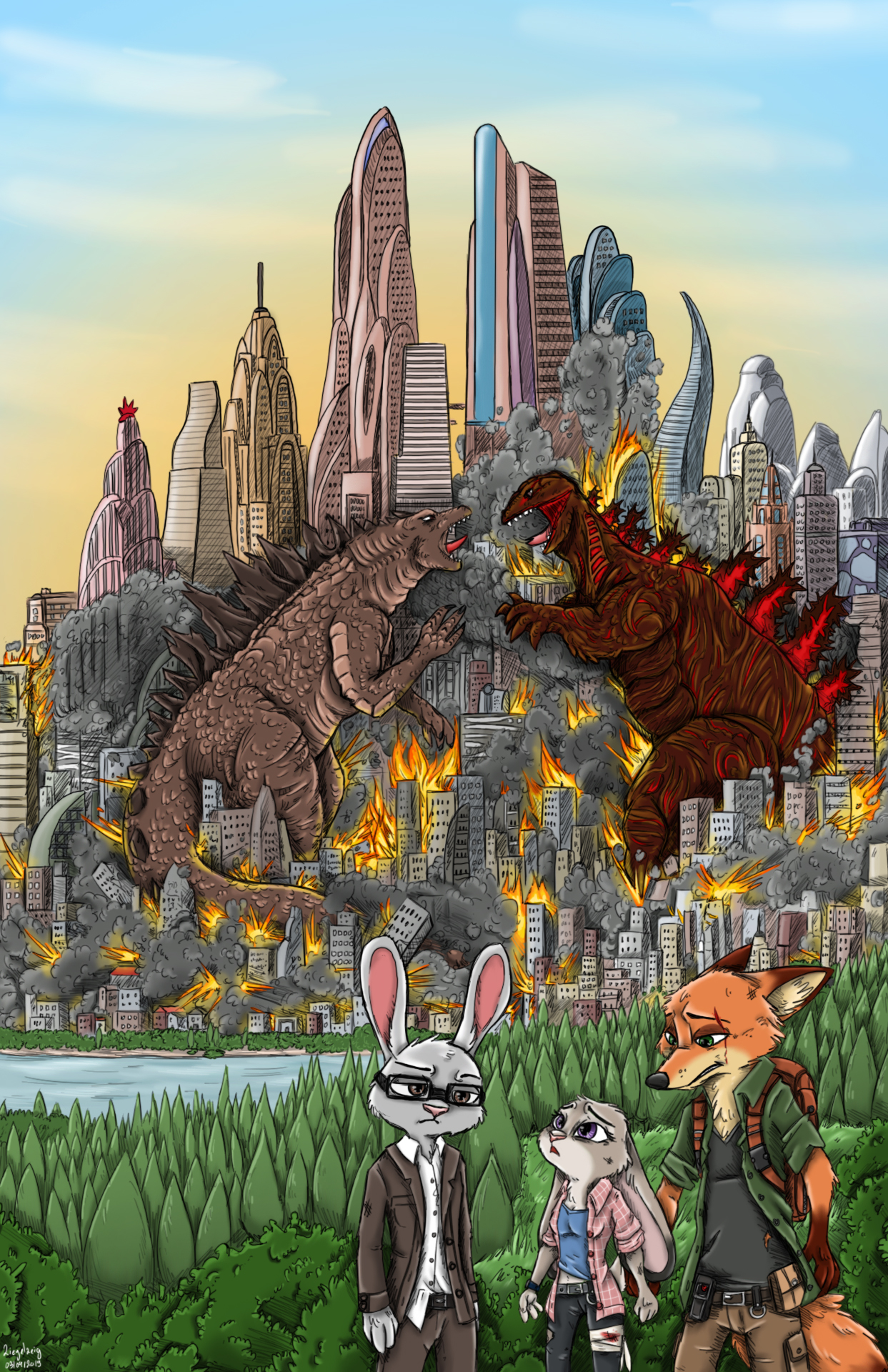 The Big ImageBoard (TBIB) - backpack blood bodily fluids building canid ...