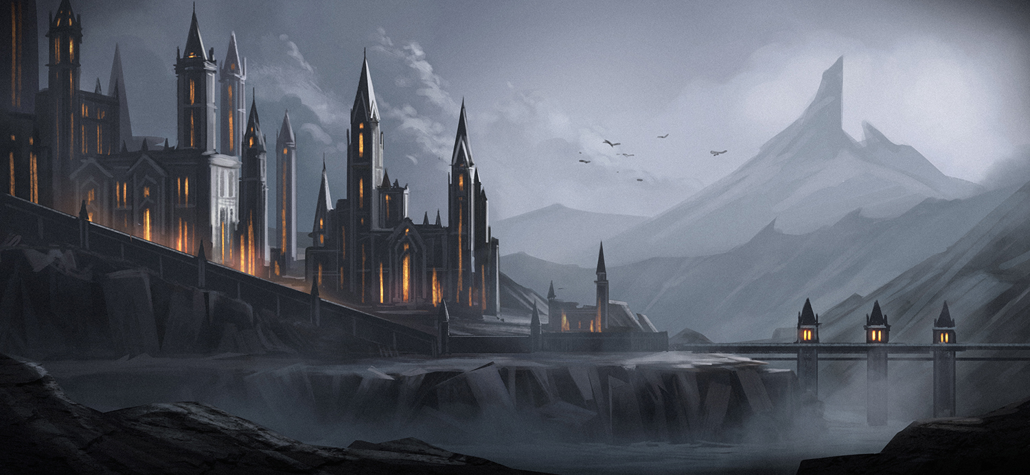 The Big ImageBoard (TBIB) - bird blurry castle cloud cloudy sky ...