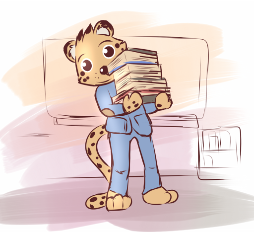 The Big Imageboard Tbib 2017 Book Cheetah Clothed Clothing Felid
