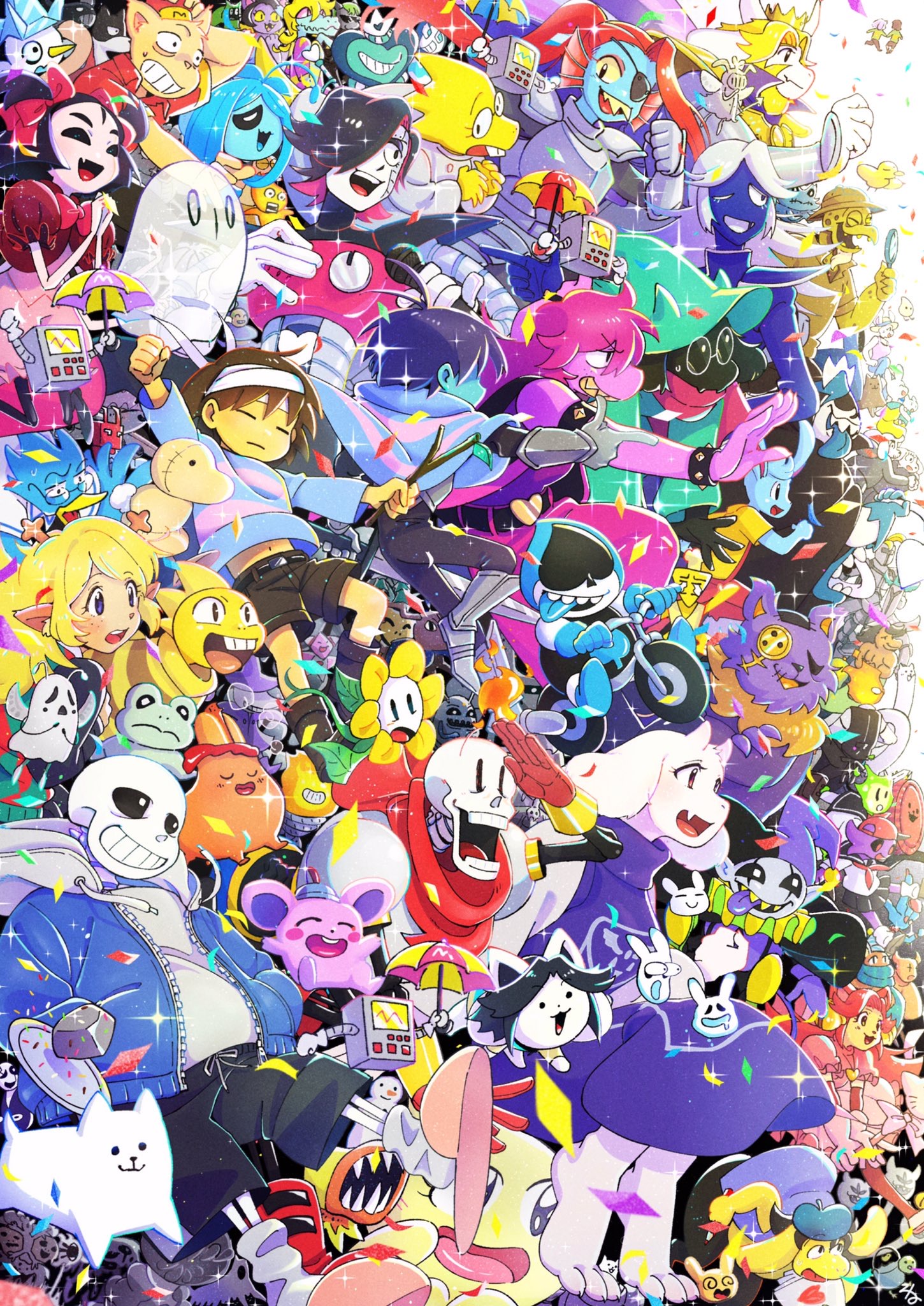 The Big ImageBoard (TBIB) - 6+boys 6+girls 6+others aaron (undertale ...