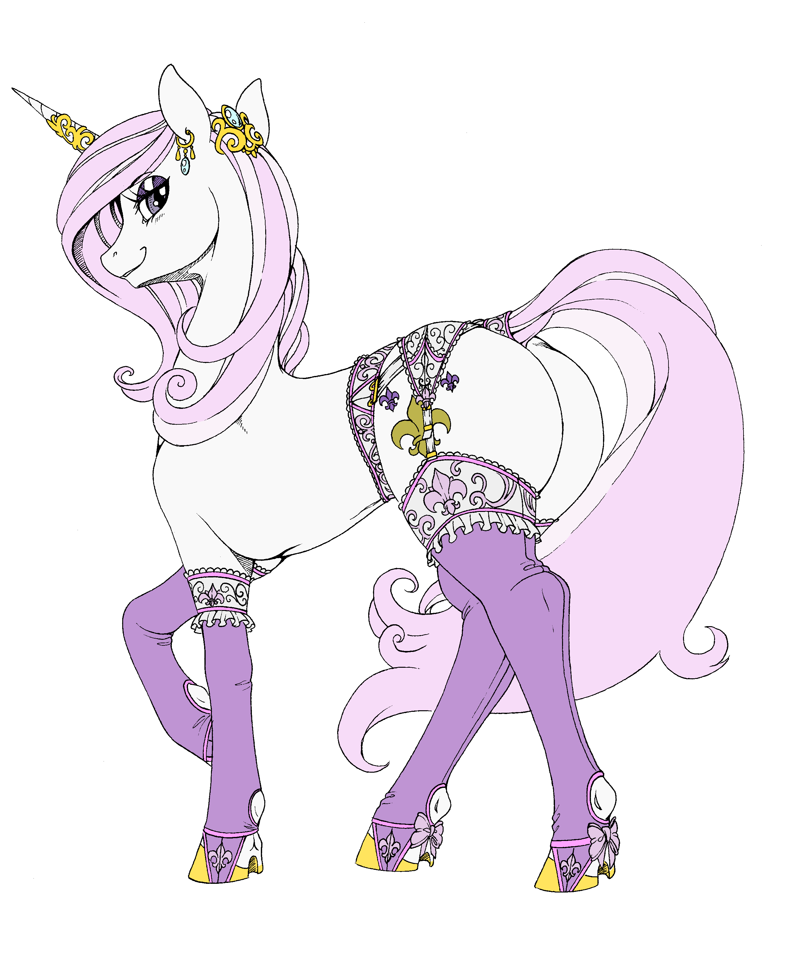 The Big ImageBoard (TBIB) - absurd res alpha channel big butt butt clothing equid equine ...
