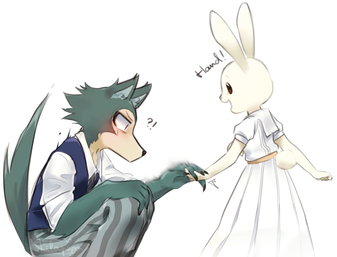 The Big ImageBoard (TBIB) - ?! anthro beastars blush bottomwear canid canine canis clothed ...