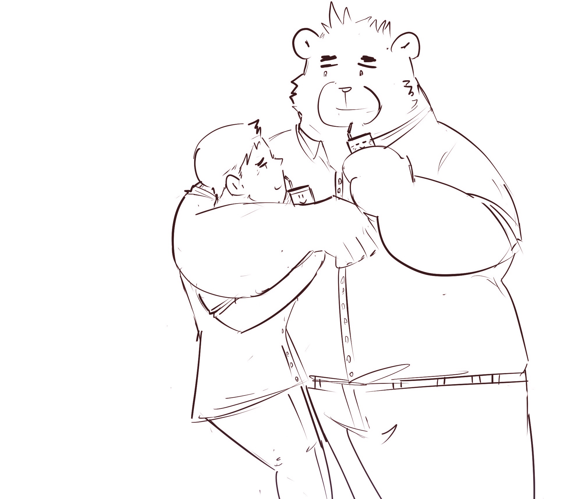 The Big Imageboard Tbib 2018 Anthro Bottomwear Clothing Duo Hi Res