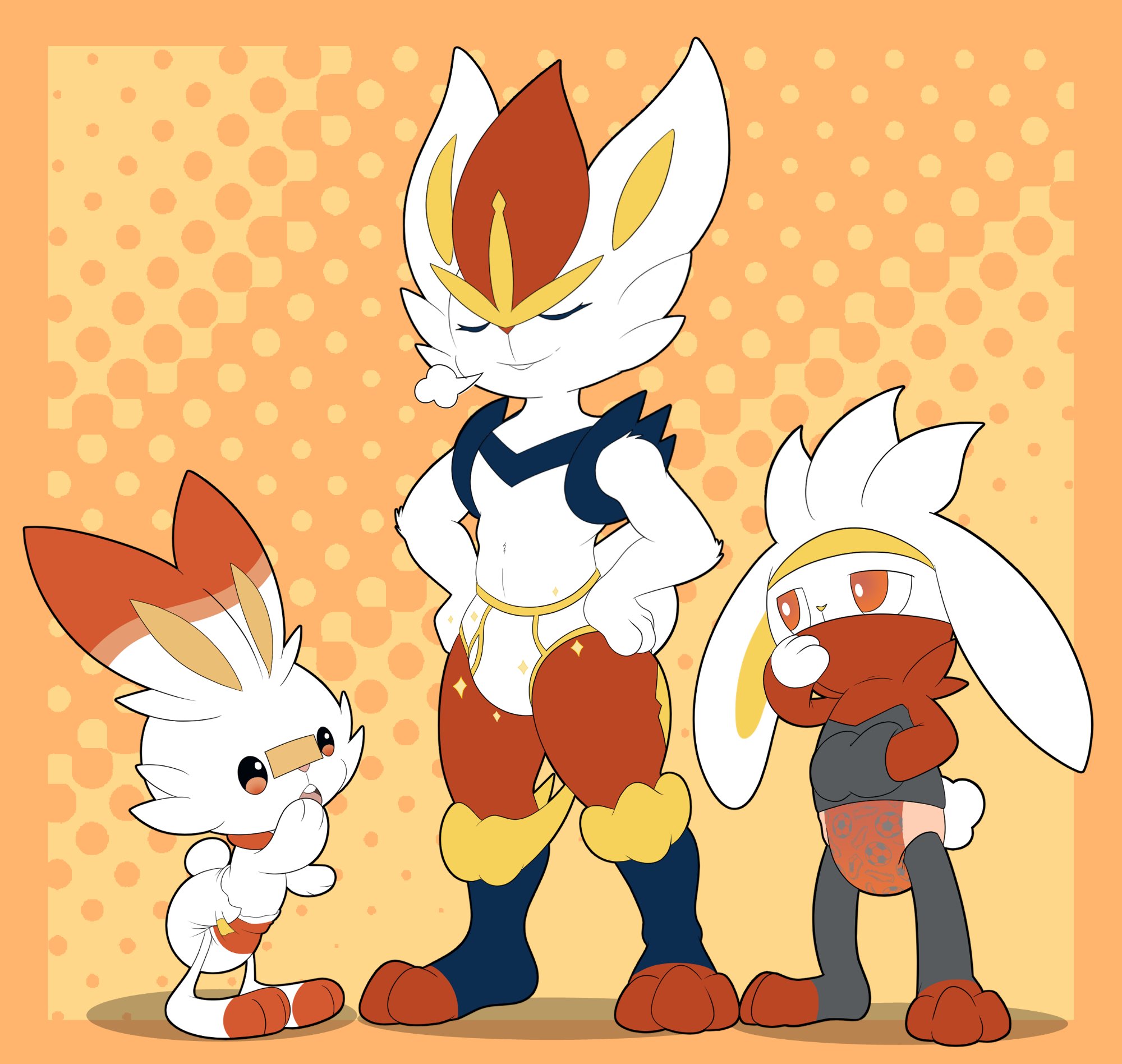 The Big Imageboard Tbib 2019 Anthro Avoid Posting Bottomwear Briefs Cinderace Clothing