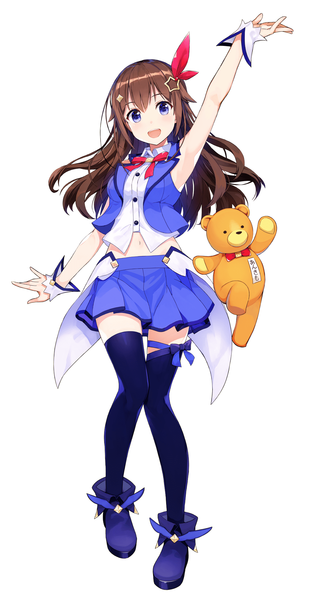 The Big ImageBoard (TBIB) - 1girl :d amagai tarou ankimo (tokino sora channel) ankle boots arm ...