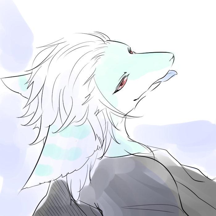 The Big ImageBoard (TBIB) - 1:1 ambiguous gender anthro big ears black clothing blue body blue ...