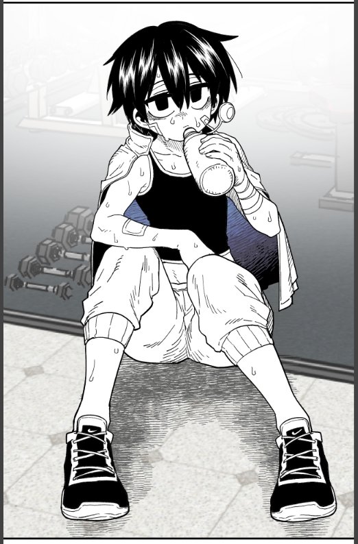 The Big ImageBoard (TBIB) - 1boy bags under eyes bandage on face ...