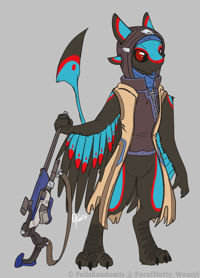 The Big ImageBoard (TBIB) - 4 ears ana (overwatch) avali avian biped ...