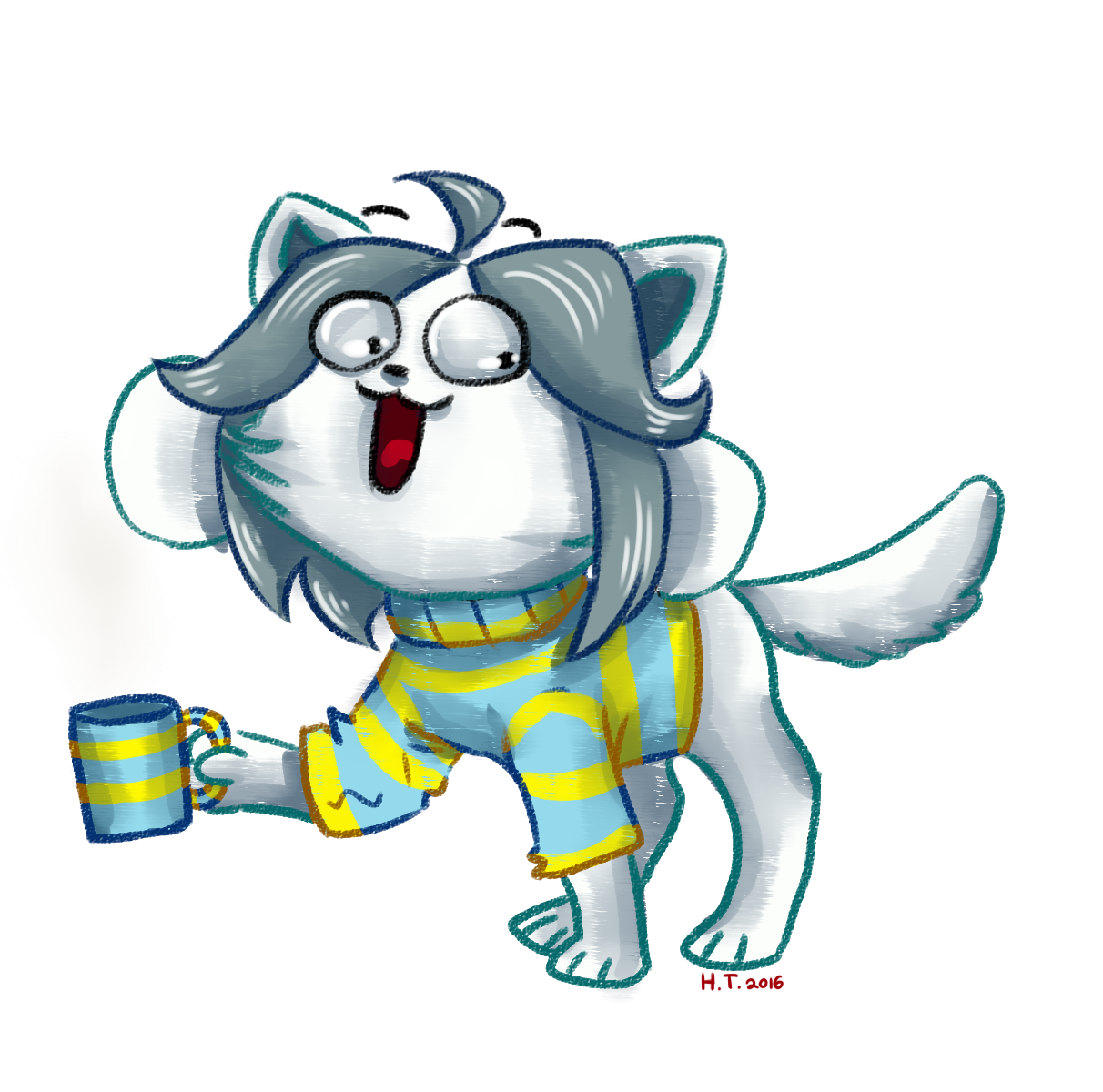 The Big Imageboard Tbib Female Hair Hi Res Mammal Tem Temmie Undertale Undertale Video
