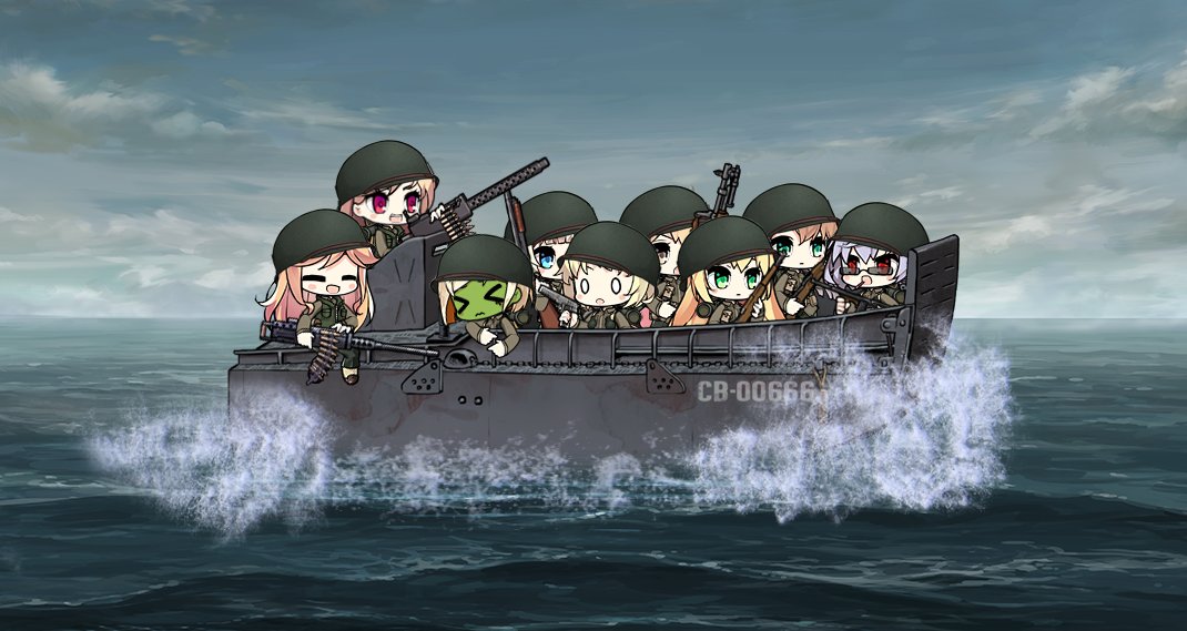 The Big ImageBoard (TBIB) - 6+girls army artist request boat character ...