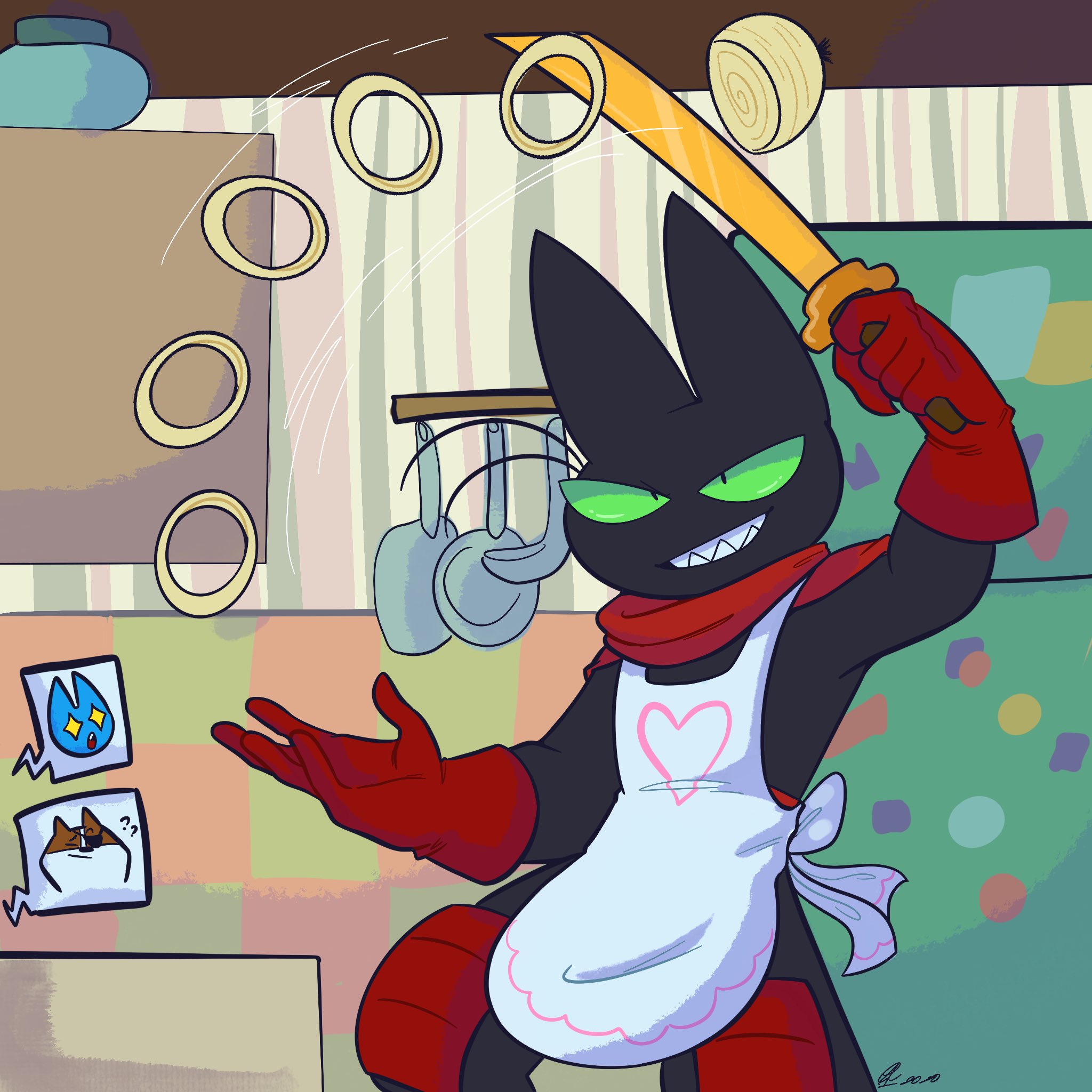 The Big ImageBoard (TBIB) - 1:1 adorabat apron badger badgerclops bat ...