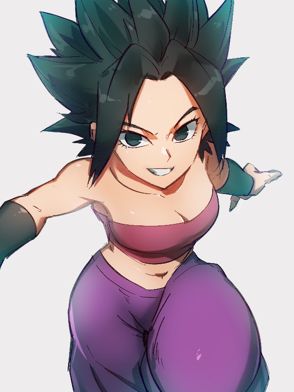 The Big Imageboard Tbib 1girl Arms At Sides Baggy Pants Bangs Bare