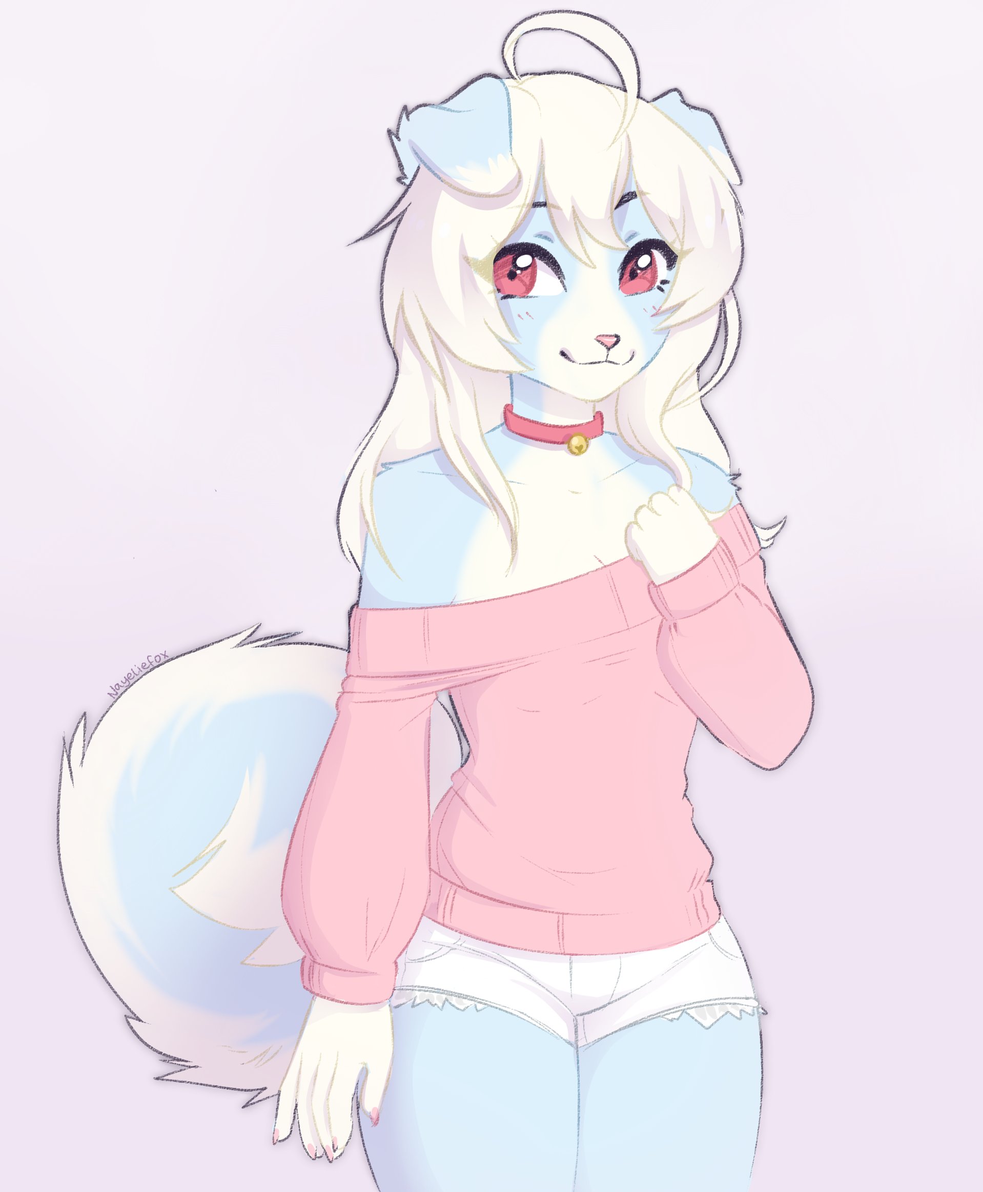 The Big Imageboard Tbib 2020 Anthro Blonde Hair Blue Body Blue Fur