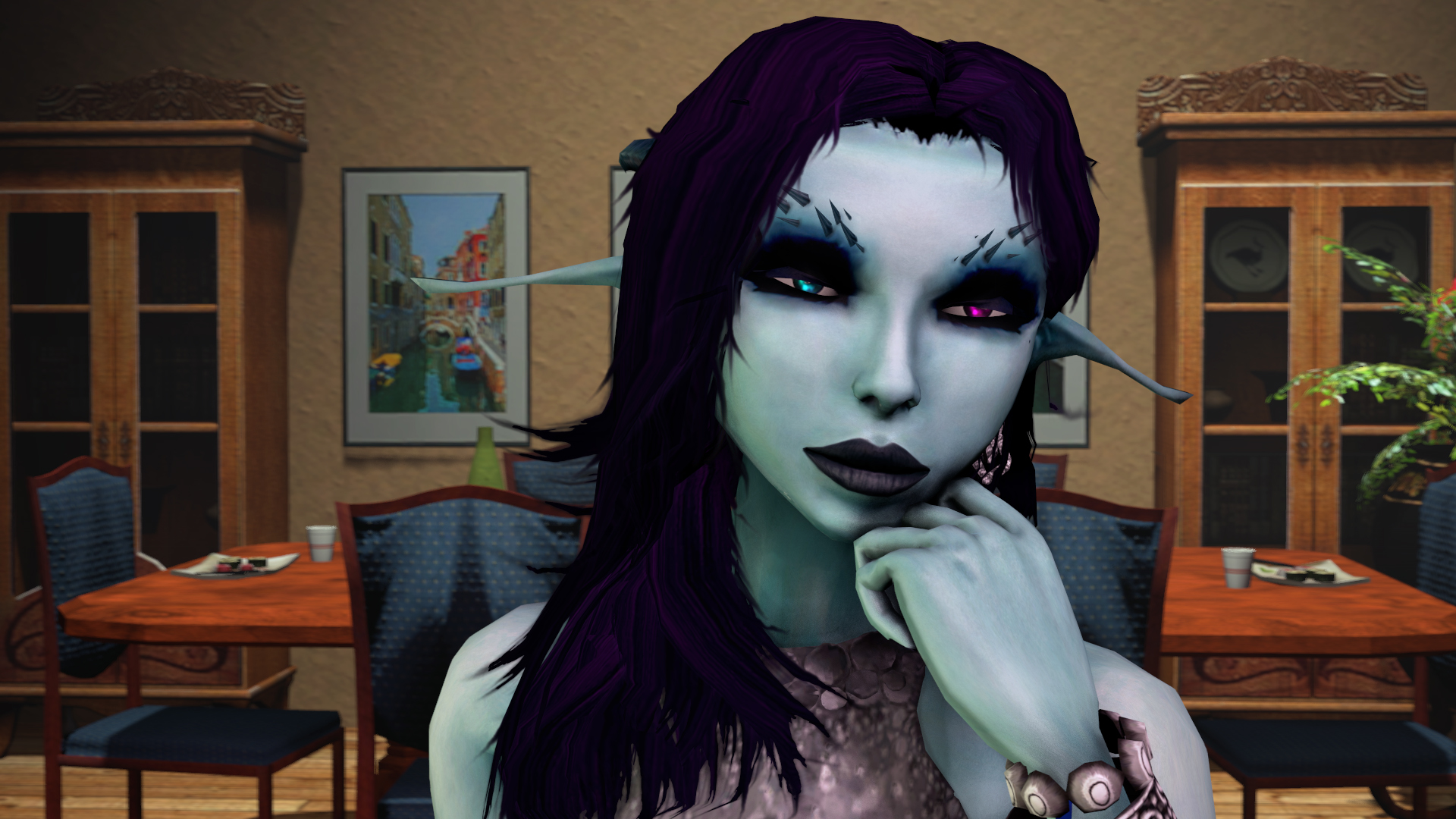 The Big ImageBoard (TBIB) - 16:9 3d (artwork) black lips clothing digital media (artwork) dress ...