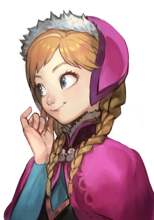 The Big Imageboard Tbib 1girl Anna Frozen Blue Eyes Braid Closed