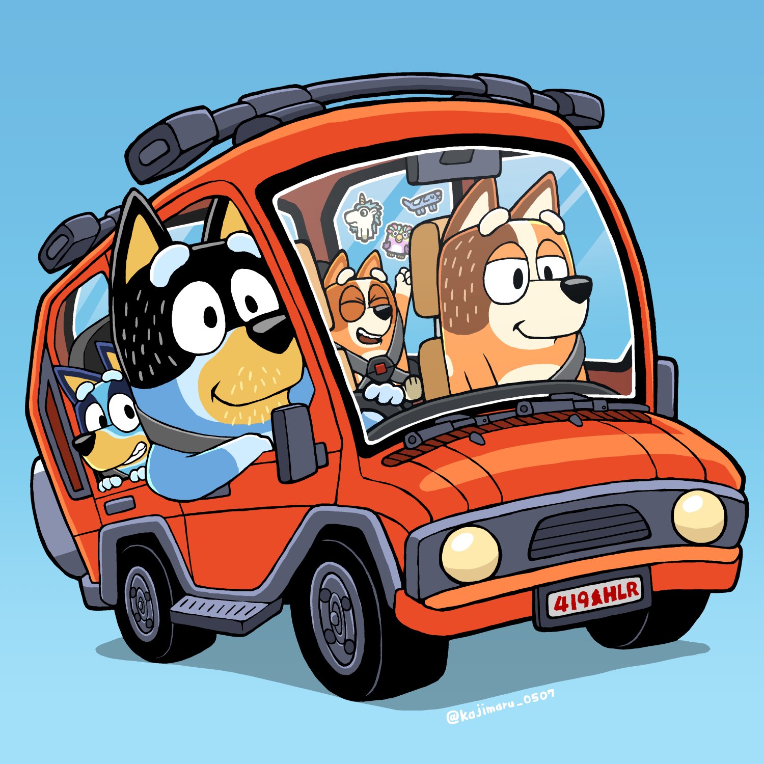 The Big ImageBoard (TBIB) - anthro australian cattle dog bandit heeler bingo heeler black body ...