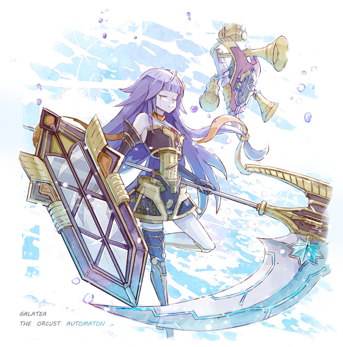 The Big ImageBoard (TBIB) - 1girl android bare shoulders character name ...