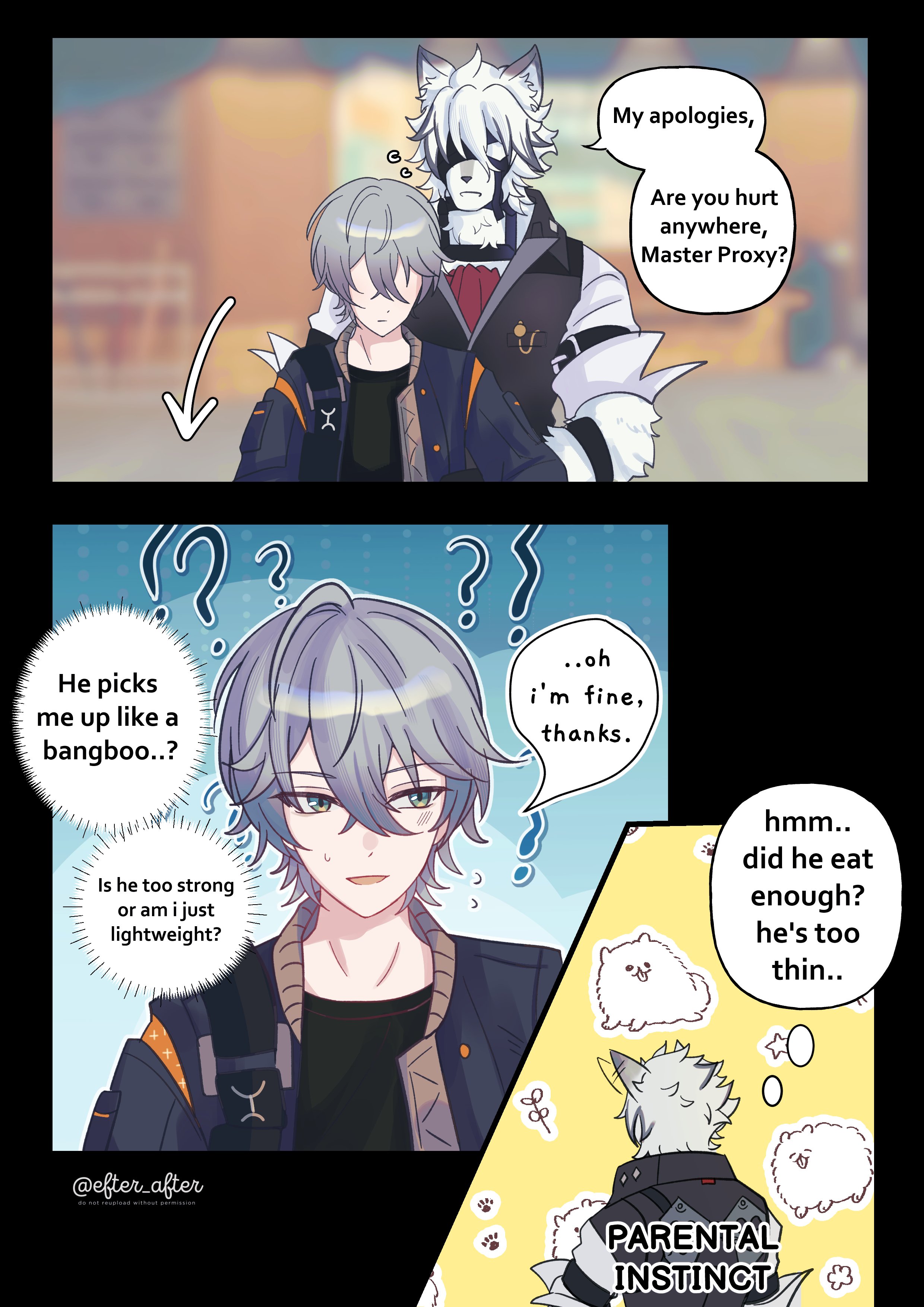 The Big ImageBoard (TBIB) - absurd res anthro canid canine canis comic duo efter after english ...