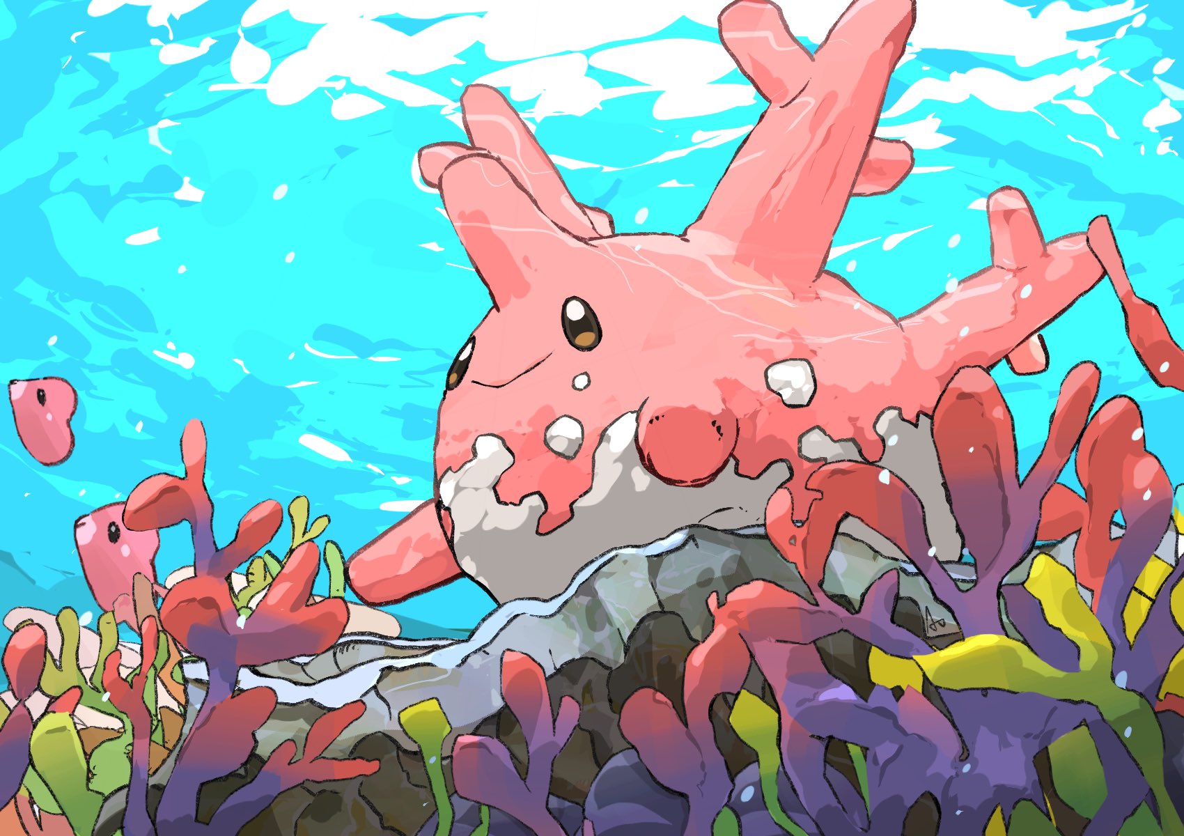 The Big ImageBoard (TBIB) - air bubble aomon (yuuji7604) bubble colored ...