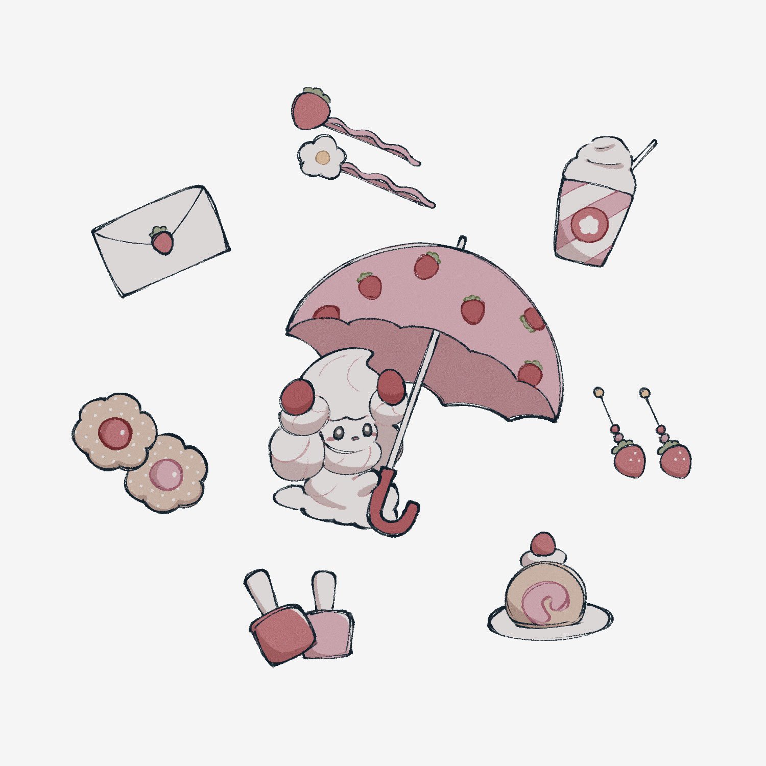 The Big ImageBoard (TBIB) - alcremie alcremie (strawberry sweet ...