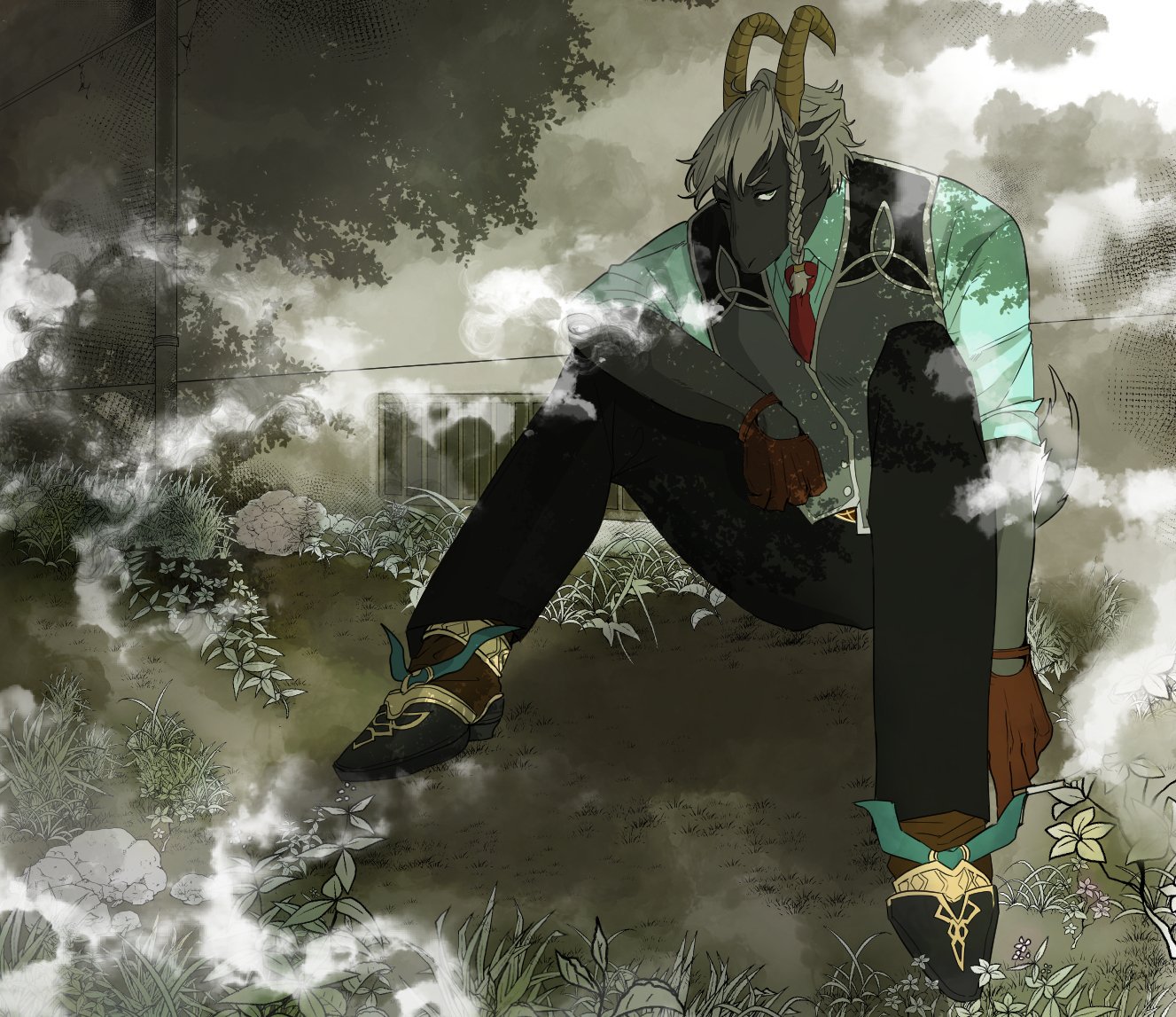 The Big ImageBoard (TBIB) - 2019 anthro biped bottomwear bovid caprine clothed clothing detailed ...