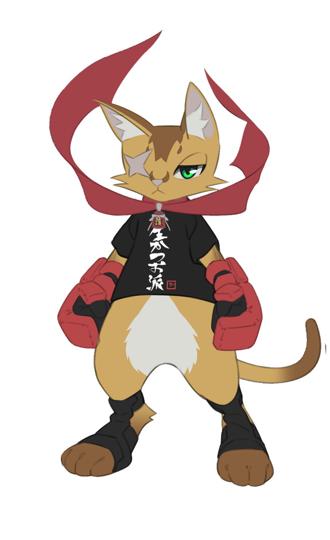 The Big ImageBoard (TBIB) - bandai namco bottomless boxing gloves brown body brown fur clothed ...