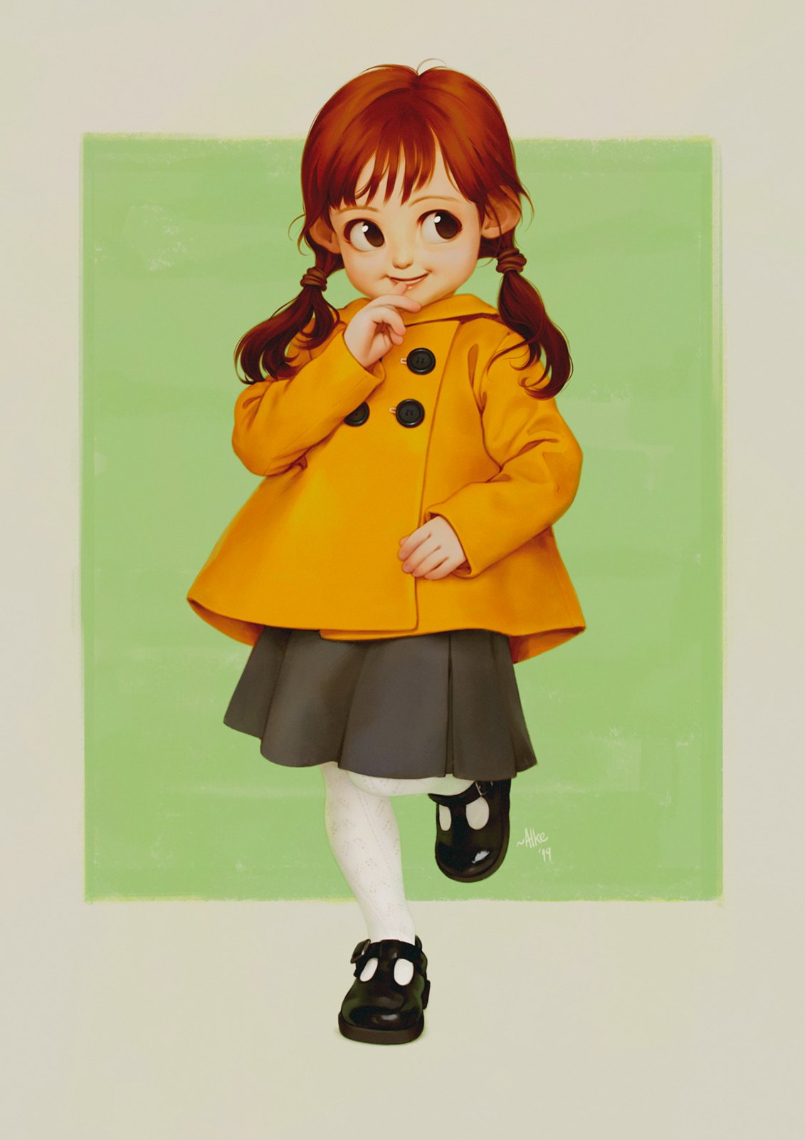 The Big Imageboard Tbib 1girl Alkemanubis Bangs Brown Eyes Brown