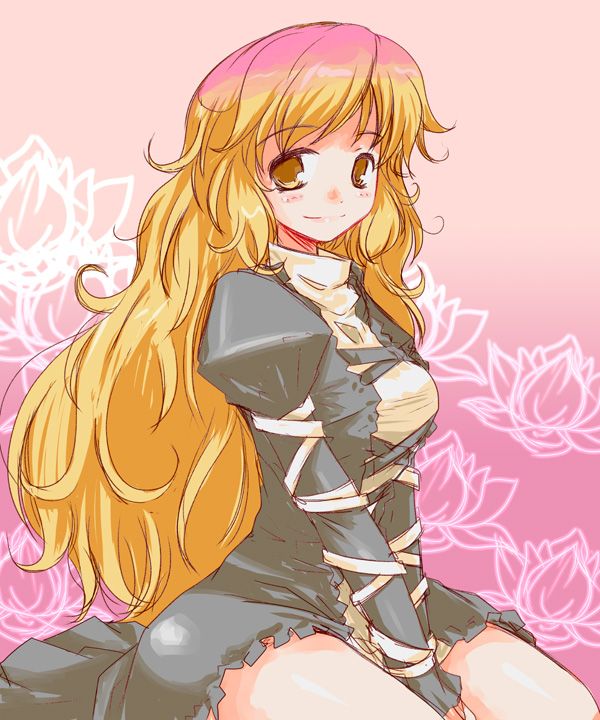 The Big Imageboard Tbib Bad Id Bad Pixiv Id Dress Gradient Hair