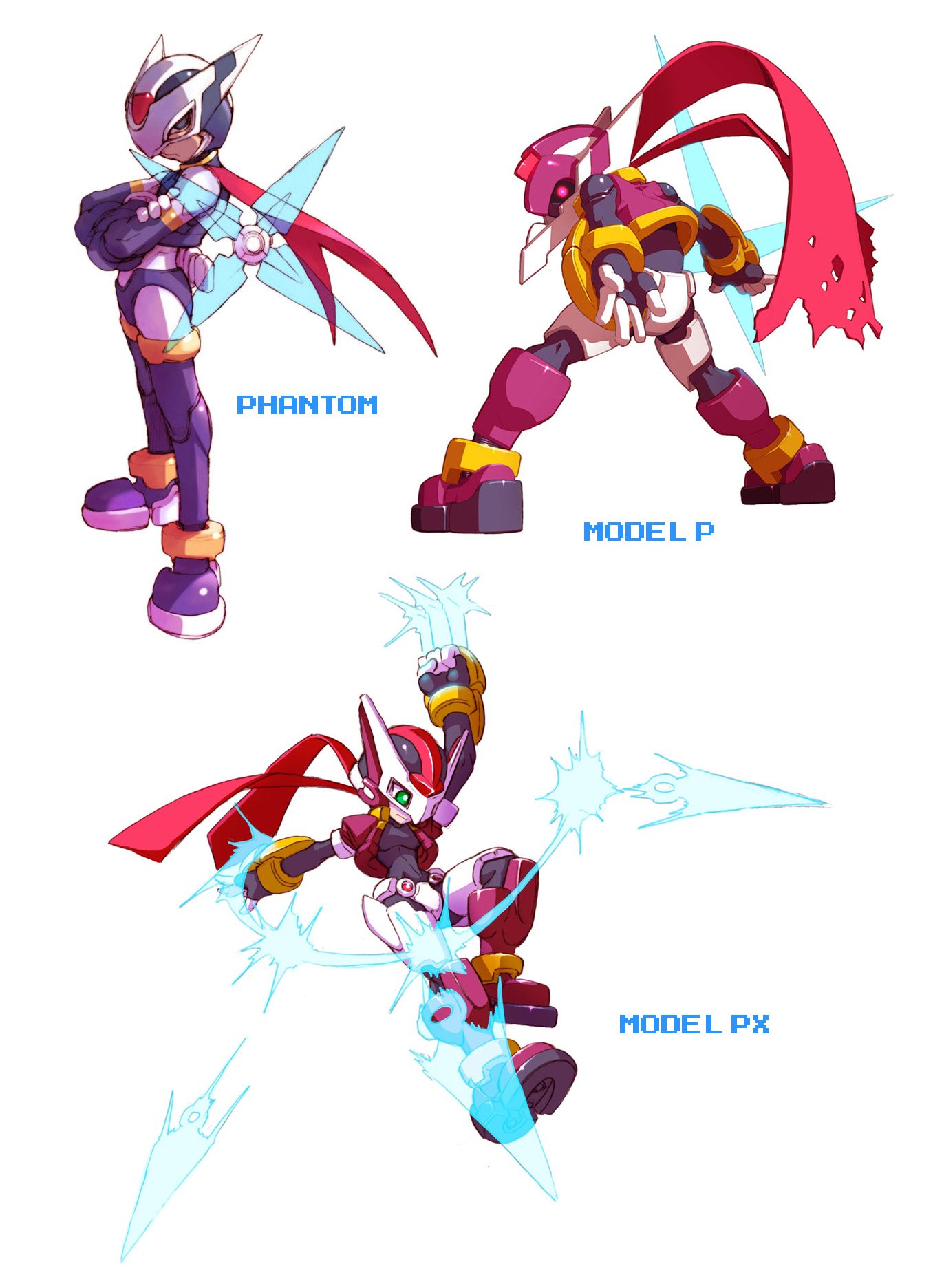 The Big ImageBoard (TBIB) - aile (mega man zx) android armor black body ...