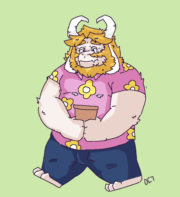 The Big ImageBoard (TBIB) - 2020 anthro asgore dreemurr barefoot beard blonde hair boss monster ...