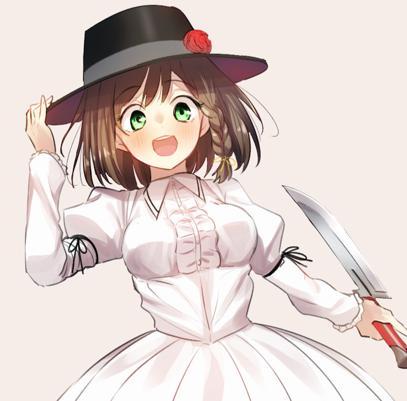 The Big Imageboard Tbib 1girl Benbe Braid Brown Hair Charlotte