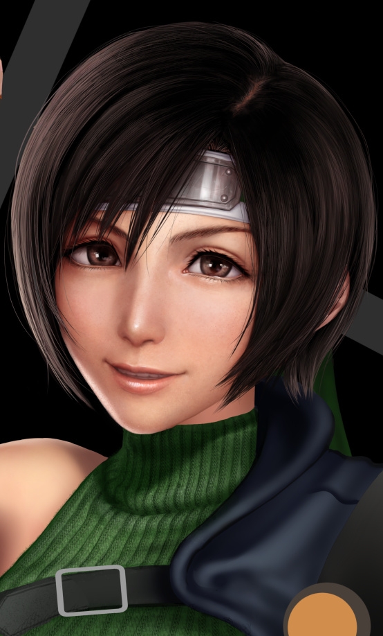 The Big Imageboard Tbib 1girl Armor Bare Shoulders Black Background