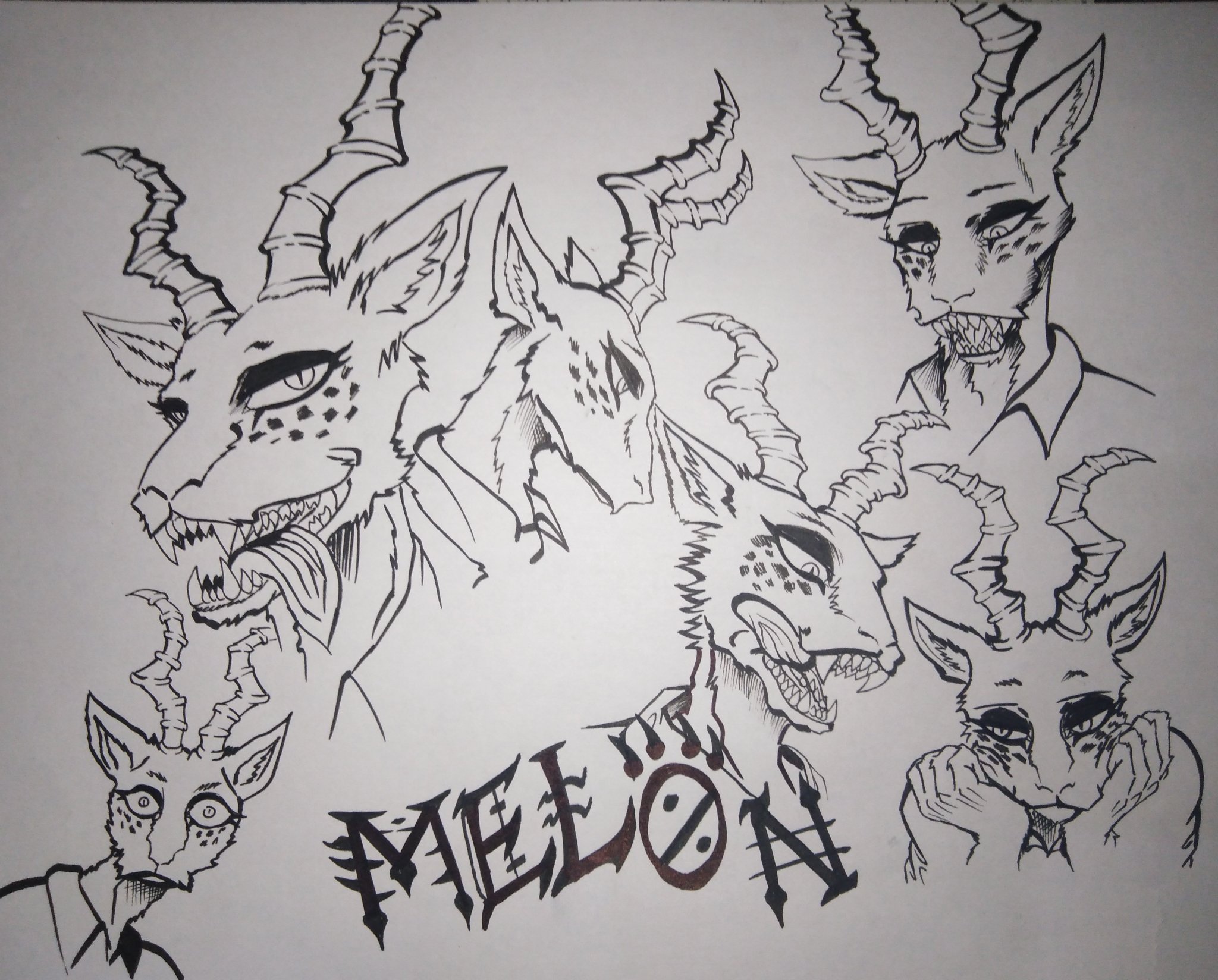 The Big ImageBoard (TBIB) - antelope anthro beastars bovid clothed clothing dark eyes english ...