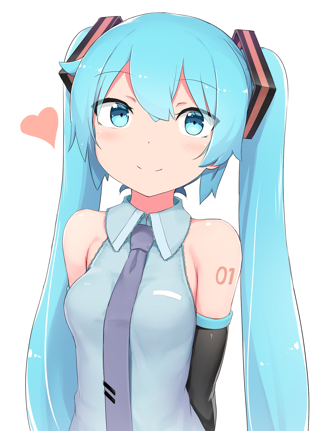 The Big Imageboard Tbib 1girl Abmayo Aqua Eyes Aqua Hair Arms