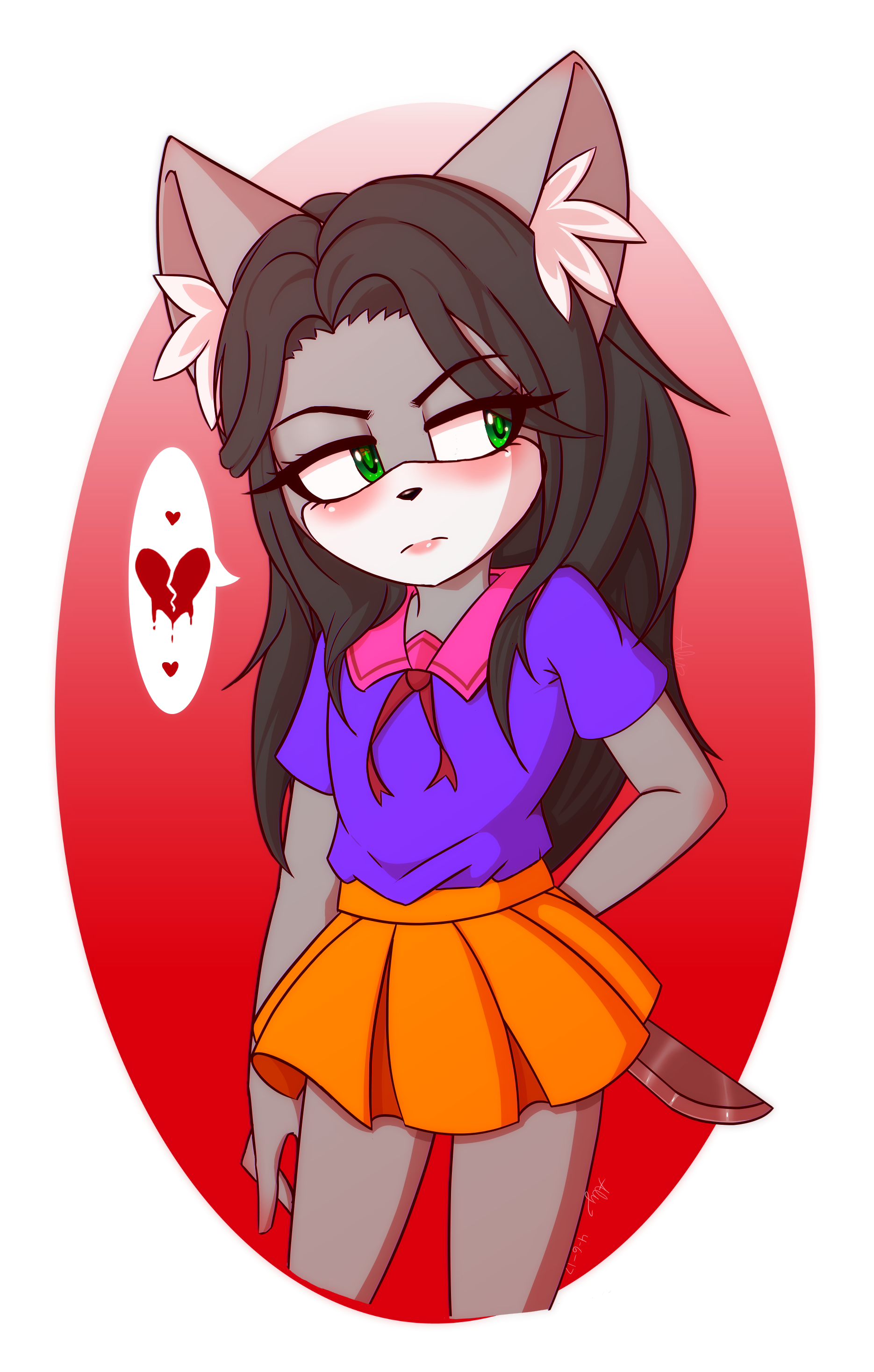 The Big ImageBoard (TBIB) - absurd res alpha channel anthro black hair canid canine clothing ...