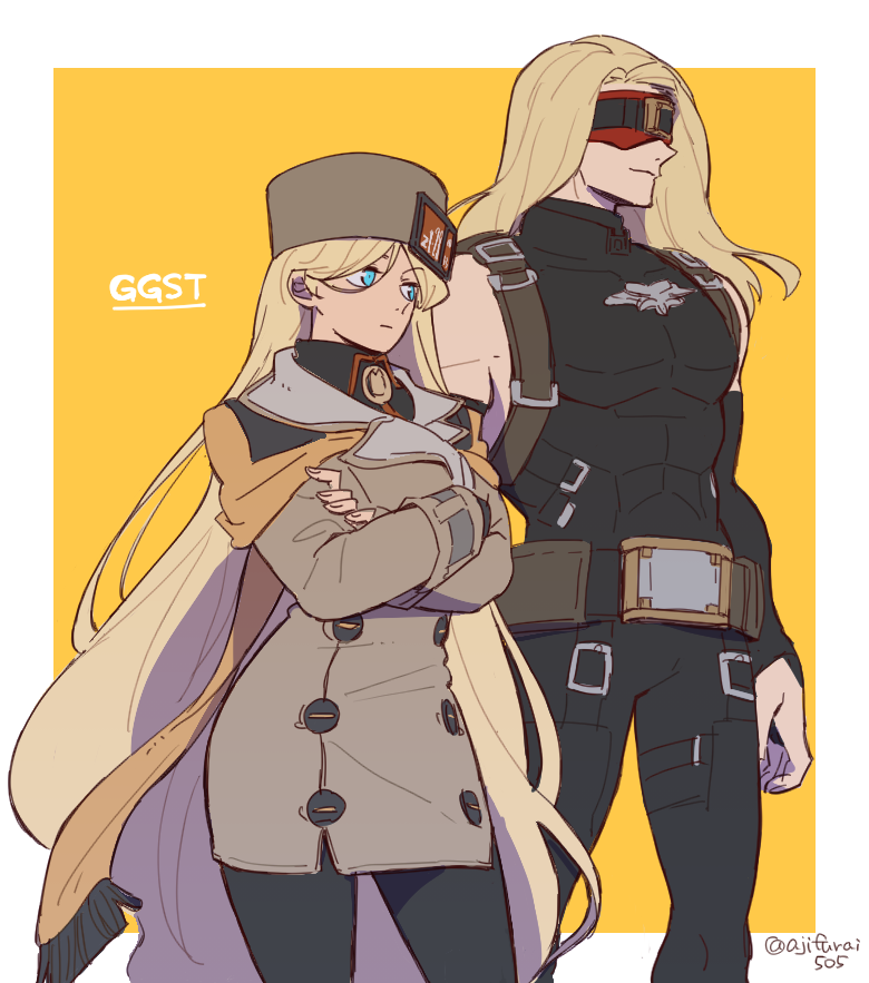 The Big ImageBoard (TBIB) - 1boy 1girl arm warmers asaya minoru bare shoulders black bodysuit ...