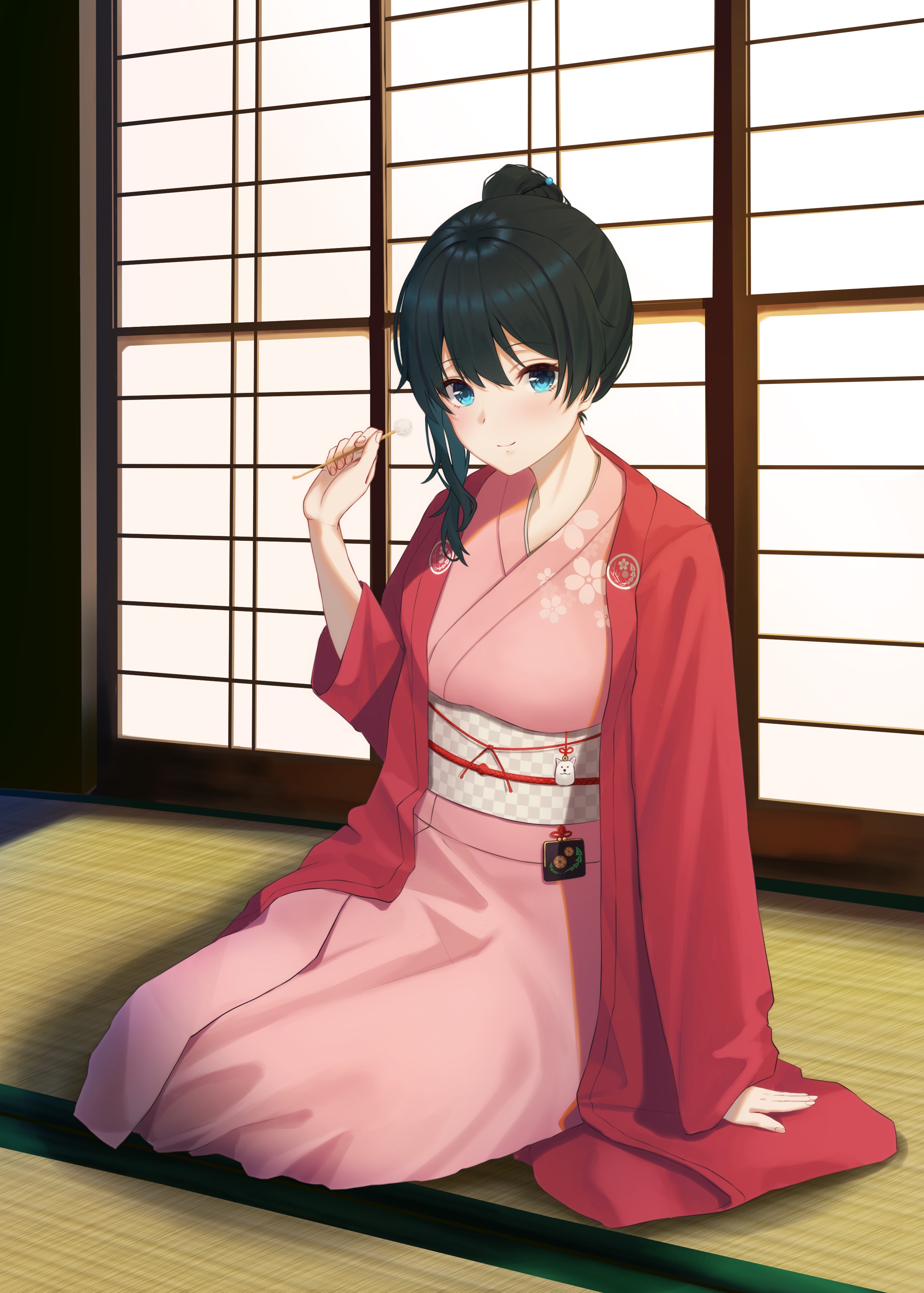 The Big ImageBoard (TBIB) - 1girl absurdres arm at side bad id bad pixiv id blue eyes blush ...