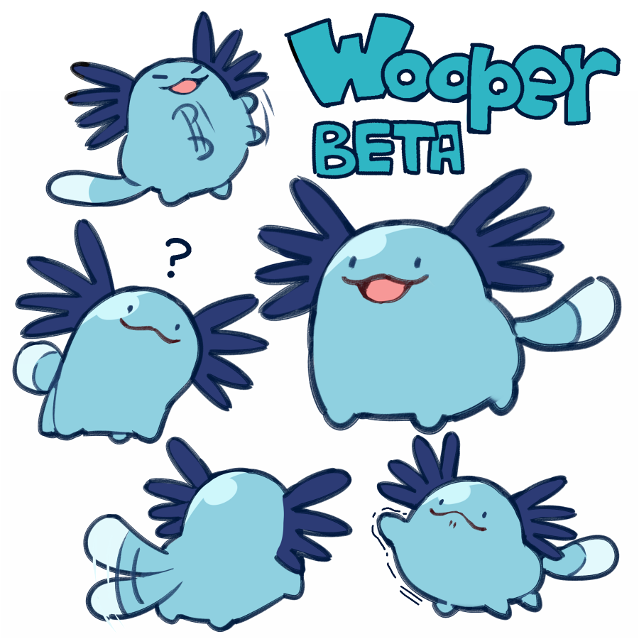 The Big ImageBoard (TBIB) - 1:1 :3 beta design beta pokemon (species ...