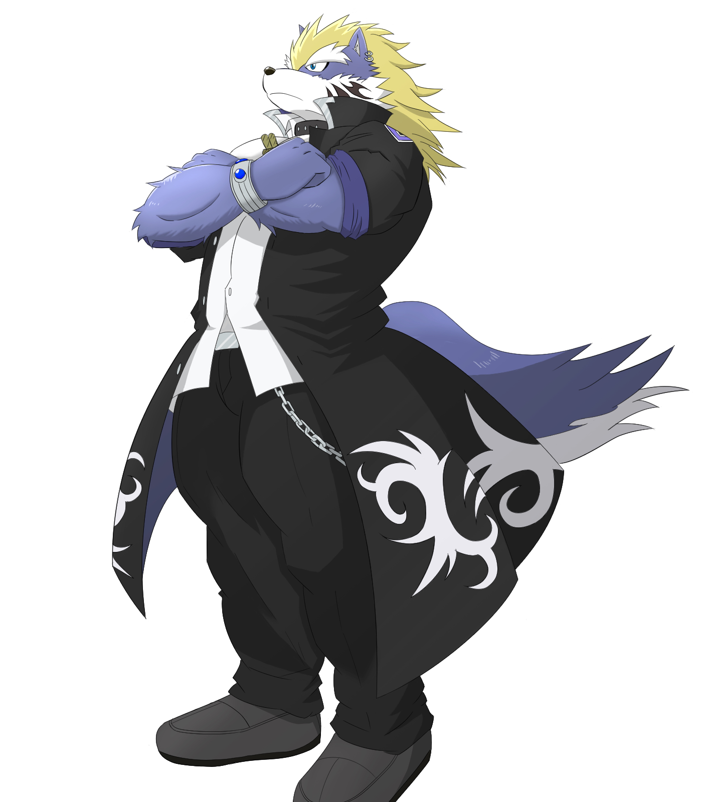 The Big ImageBoard (TBIB) - anthro black bottomwear black clothing black nose black pants ...