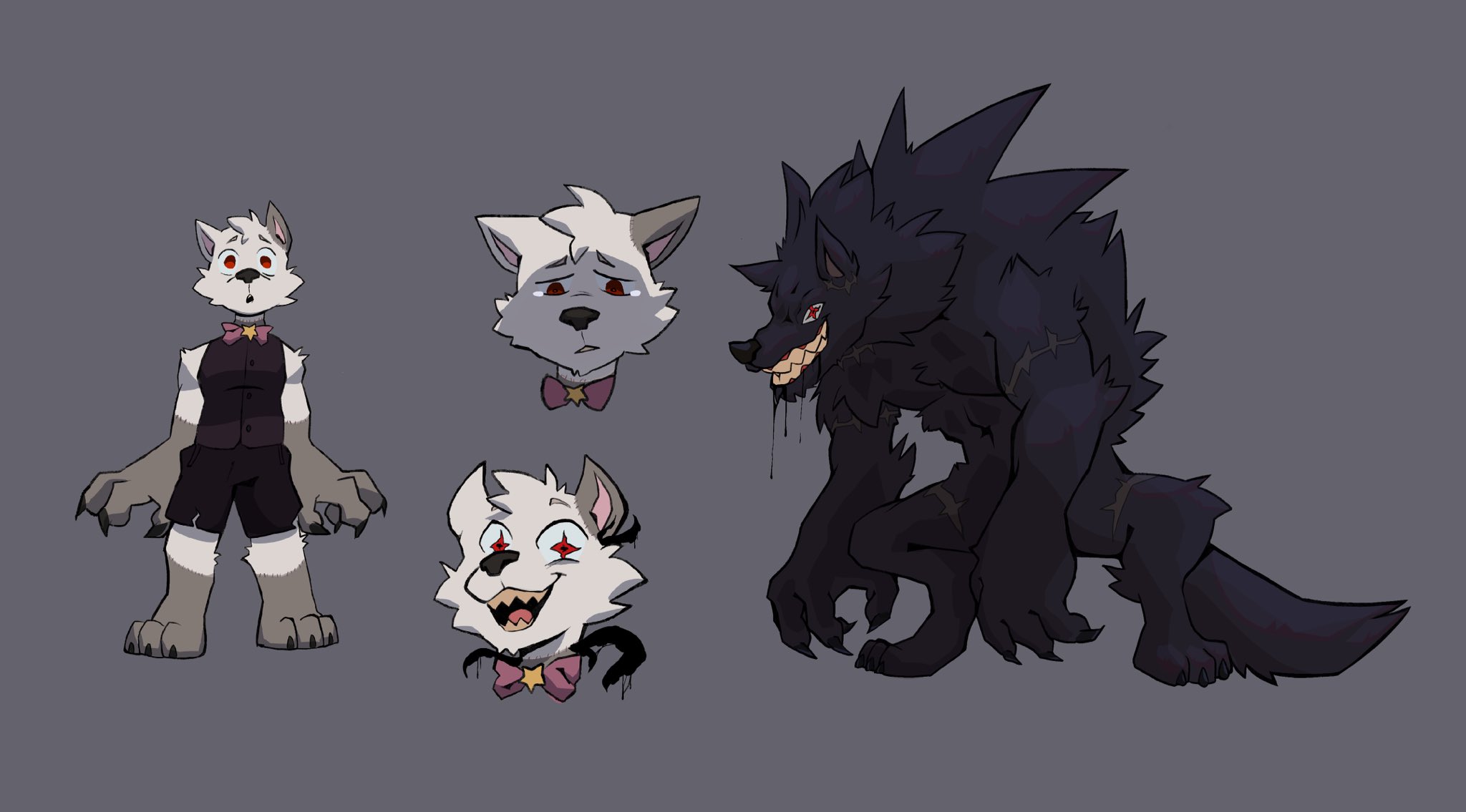 The Big ImageBoard (TBIB) - anthro biped black body black fur black ...