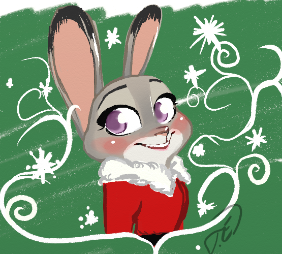 The Big ImageBoard (TBIB) - 2016 anthro blush christmas clothed ...