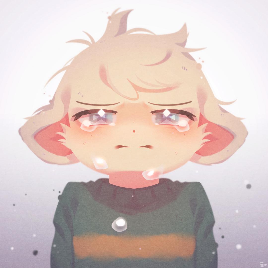 The Big Imageboard Tbib 11 2019 Ambiguous Gender Anthro Asriel Dreemurr Blue Eyes Blush