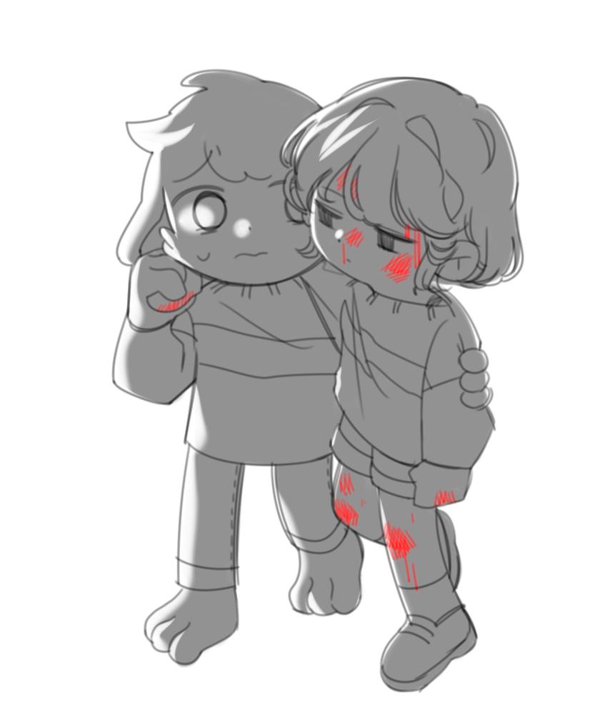 The Big ImageBoard (TBIB) - 2019 ambiguous gender anthro arm on shoulder asriel dreemurr ...