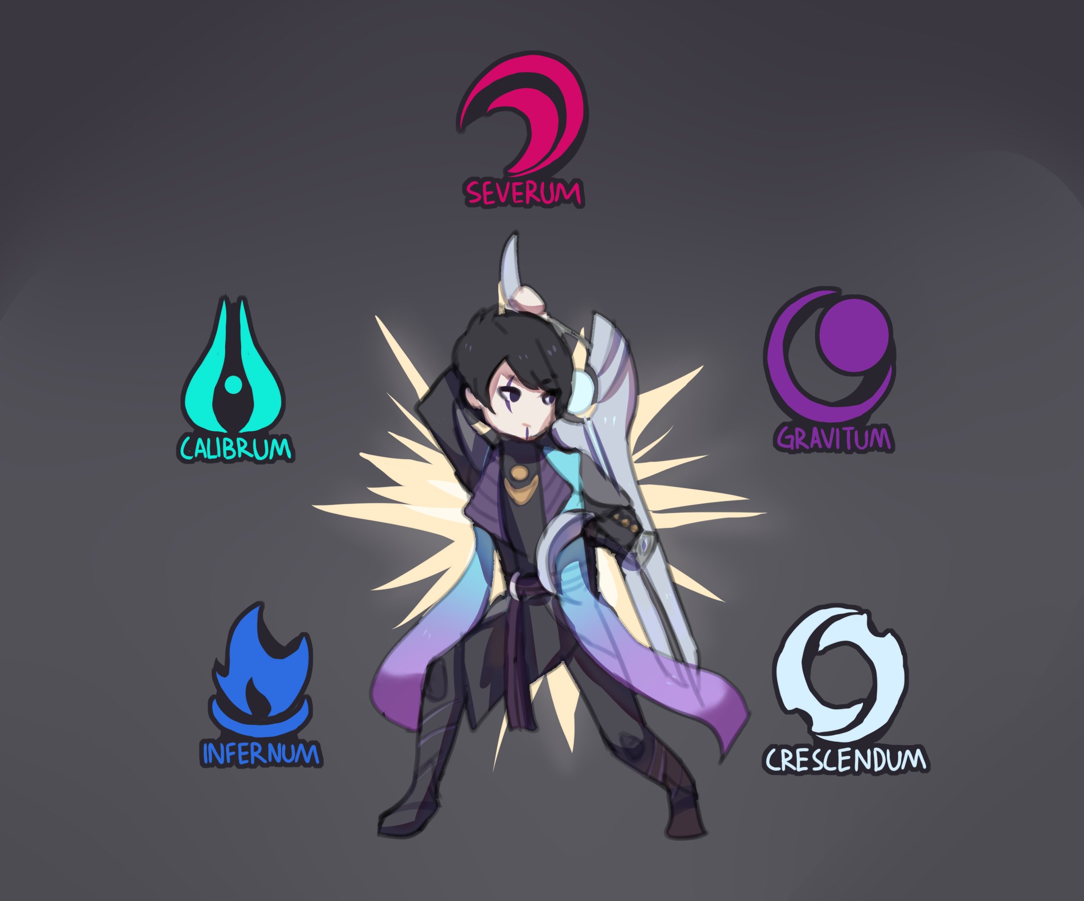 The Big ImageBoard (TBIB) - 1boy aphelios black hair black jacket black ...