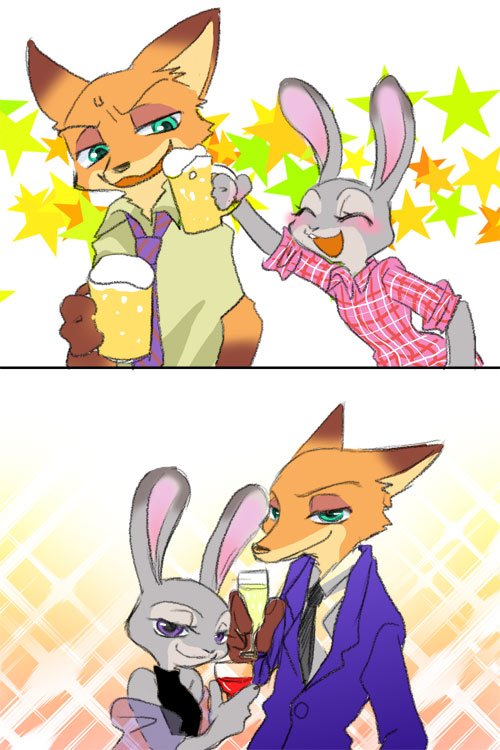 The Big ImageBoard (TBIB) - 2016 anthro beer mug blush bodily fluids buckteeth canid canine ...