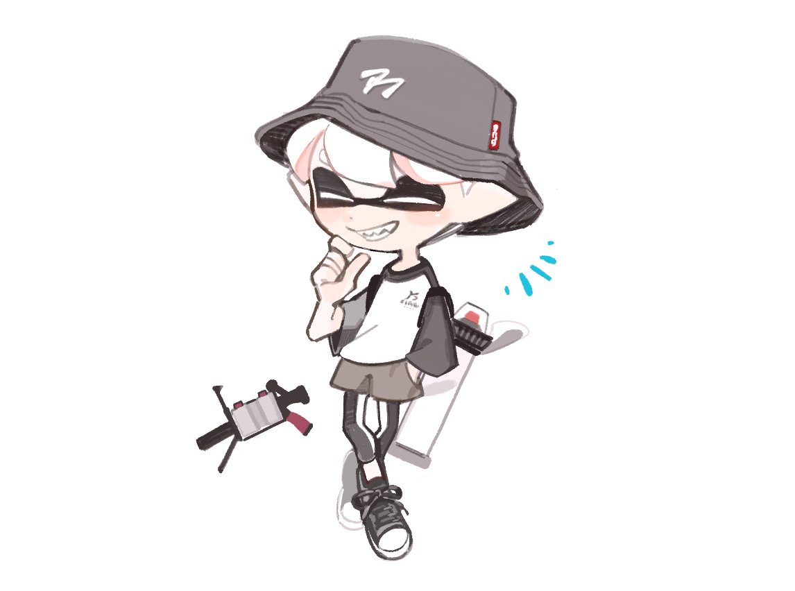 The Big ImageBoard (TBIB) - .52 gal (splatoon) 1boy crossed legs full ...