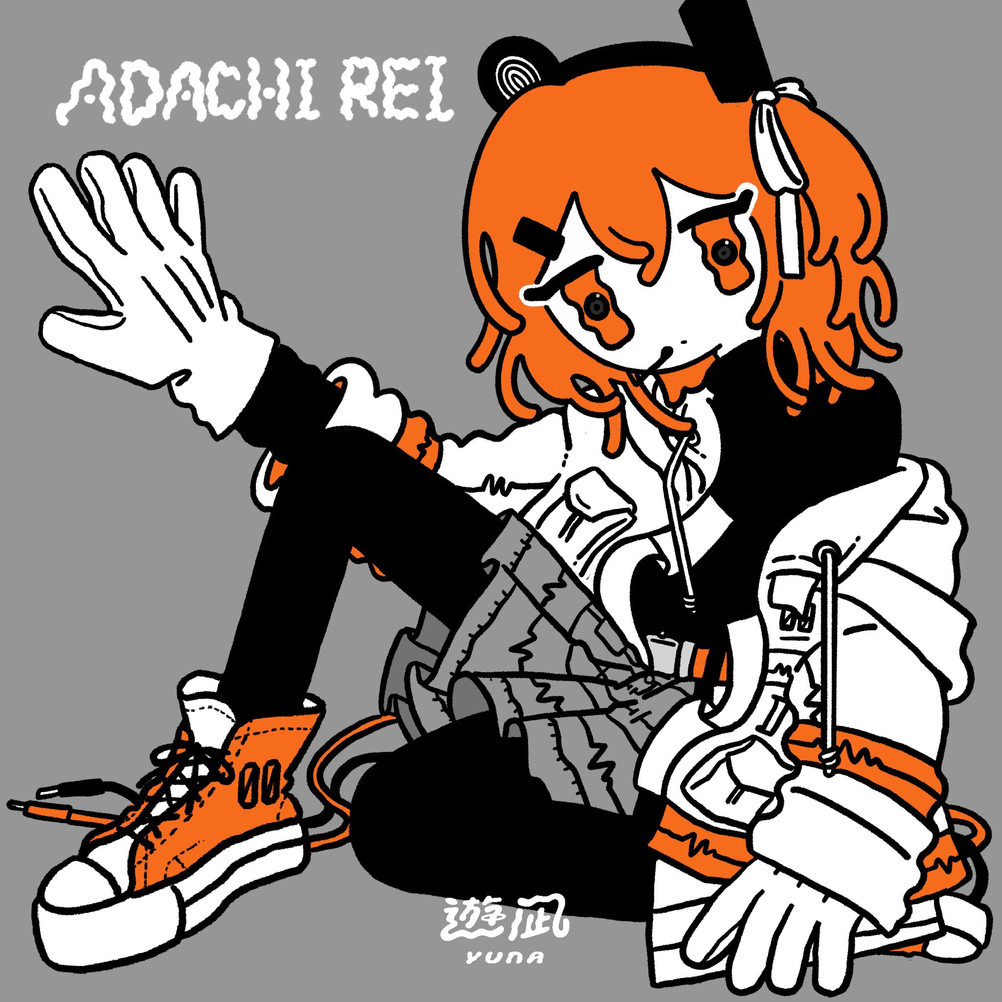 The Big ImageBoard (TBIB) - 1girl a.i. voice adachi rei belt black ...