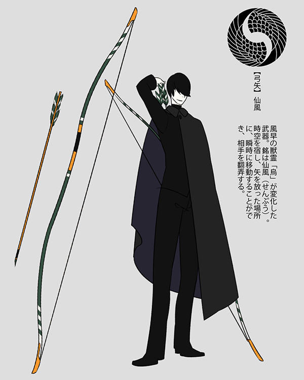 The Big ImageBoard (TBIB) - 1boy arrow (projectile) black cloak black ...