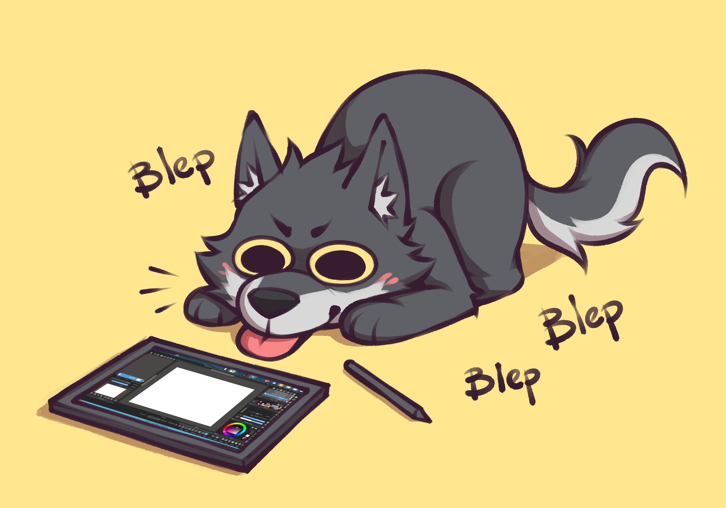 The Big ImageBoard (TBIB) - blep blush canid canine canis feral flunky ...